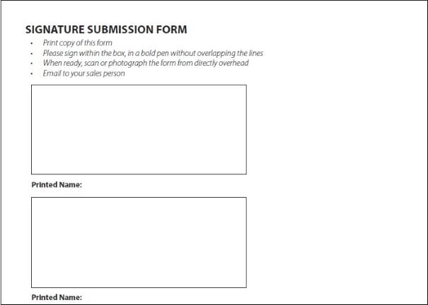 How to Send Us a Signature or Handwriting for Custom Awards