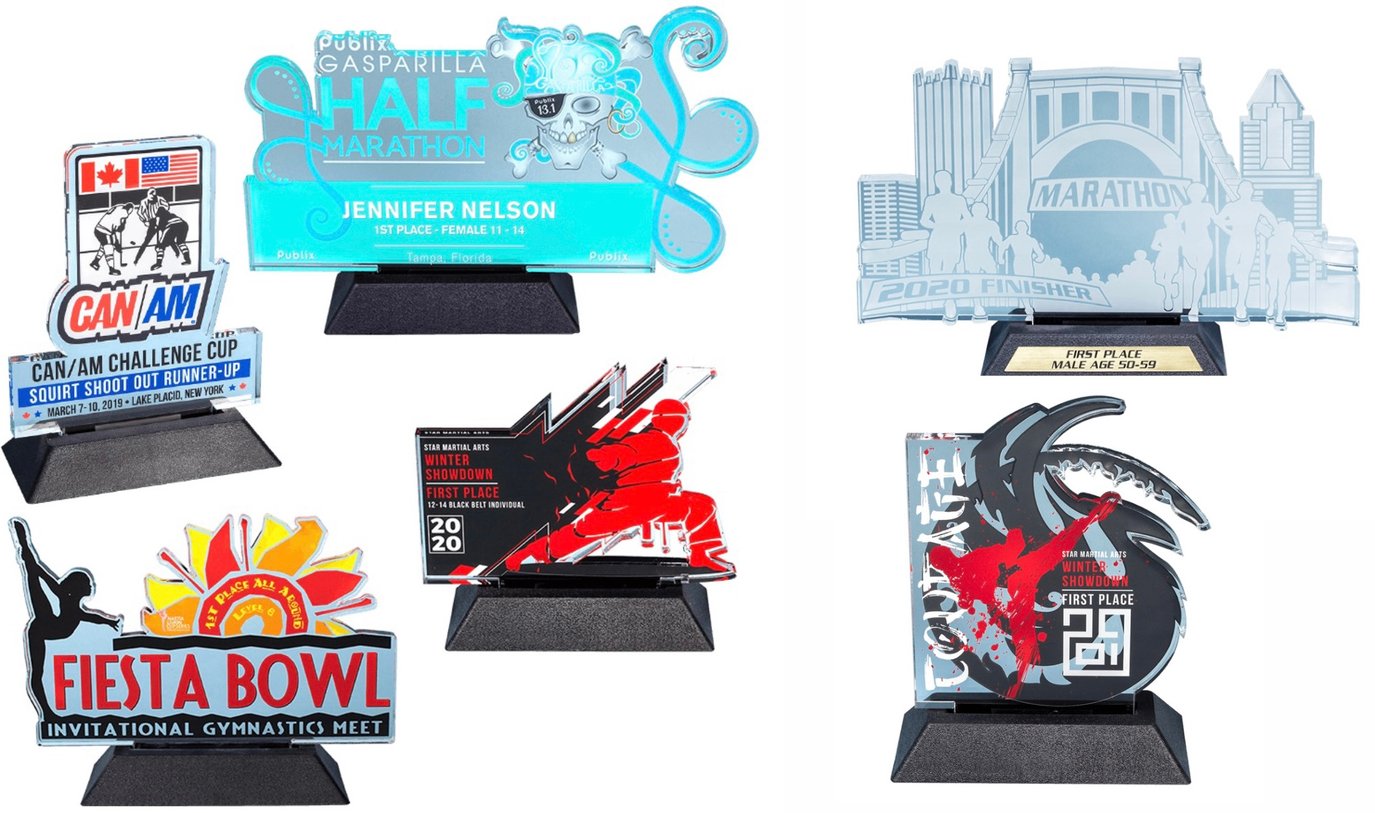 Custom Acrylic Awards | Maxwell Medals & Awards