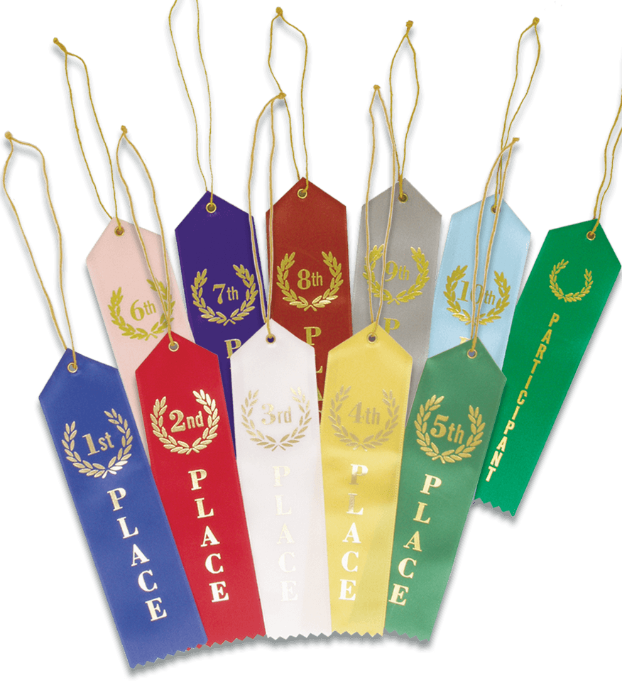Stock Award Ribbons | Maxwell Medals & Awards