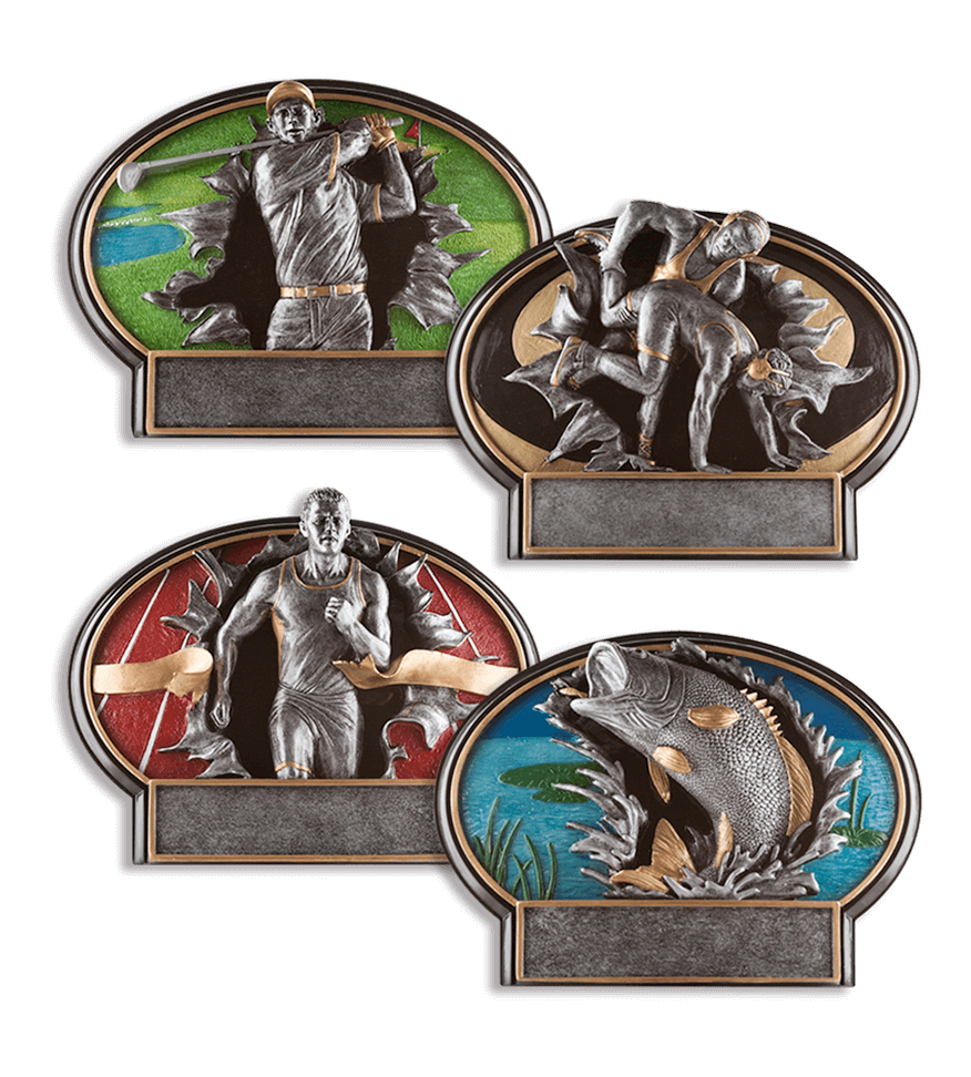 Burst Thru Resins | Maxwell Medals & Awards